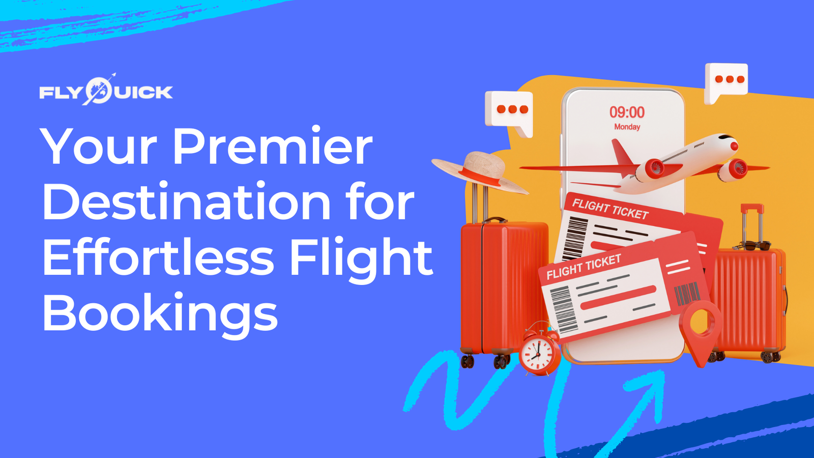 FlyQuick: Your Premier Destination for Effortless Flight Bookings